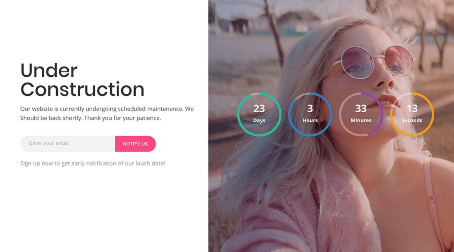 How to Build a Website Under-Construction Page [with Examples and ...